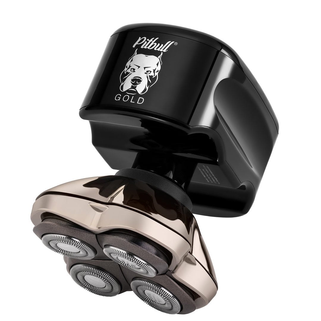 Rasoio per testa e viso Pitbull Gold PRO | Cavo di ricarica USB inclus ...